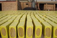 China Low Thermal Conductivity Stonewool Insulation Board - 40-200 kg/m³ Density, 25-150mm Thickness, Fire Resistant Mineral Wool Slabs for sale