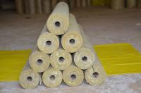 China Low Dust Stonewool Pipe Insulation - 120-150kg/m³ Density, -269°C to 850°C Temperature Range for sale