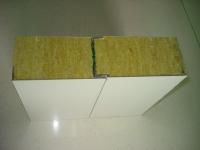 China Yellow 100mm Stonewool Insulation Board - Fire Resistant Core Material for Steel Sandwich Panels with 1000°C Melting Point for sale