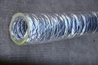 China Foil Faced Glass Wool Insulation Blanket 25mm Thickness 30m Length for Flexible Air Duct Systems for sale