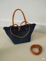 China Denim Canvas Handheld Bucket Bag & Small Square Basket Bag shoulder bag crossbody bag handbag Clutch women's fashion bag for sale