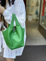 China Top-Grain Cowhide Basket Tote Bag (with Inner Pouch) large capacity genuine leather handbag Tote Bag Crossbody Bag Shoulder Bag  Women's fashion bag for sale