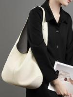 China Genuine Leather Top-grain cowhide Lazy Style Large-capacity Tote Bag women's shoulder bag Tote Bag  Duffel Bag Diaper Bag for sale