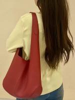 China Genuine Leather Top-grain cowhide Lazy Style Large-capacity Tote Bag women's shoulder bag Tote Bag  Duffel Bag Diaper Bag for sale