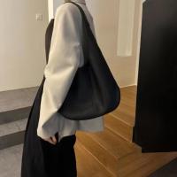 China Genuine Leather Top-grain cowhide Lazy Style Large-capacity Tote Bag women's shoulder bag Tote Bag  Duffel Bag Diaper Bag for sale