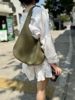 China Genuine Leather Top-grain cowhide Lazy Style Large-capacity Tote Bag women's shoulder bag Tote Bag  Duffel Bag Diaper Bag for sale