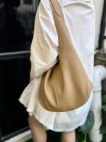 China Genuine Leather Top-grain cowhide Lazy Style Large-capacity Tote Bag women's shoulder bag Tote Bag  Duffel Bag Diaper Bag for sale