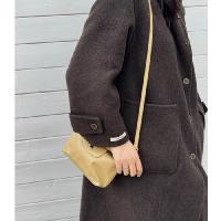 China Top-Grain Oil-Waxed Cowhide genuine leather Small Dumpling Bag women's fashion Handbag Crossbody Bag Clutch Shoulder Bag Waist Bag for sale