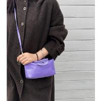 China Top-Grain Oil-Waxed Cowhide genuine leather Small Dumpling Bag women's fashion Handbag Crossbody Bag Clutch Shoulder Bag Waist Bag for sale