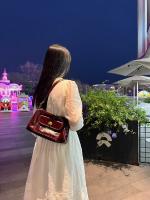 China Vintage Bag Top-grain Full-grain Cowhide genuine leather shoulder bag Crossbody Bag Work Bag underarm bag women's fashion bag Wholesale for sale