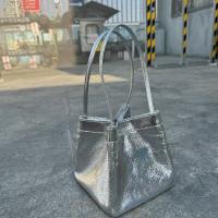 China Sheepskin genuine leather bag Small Square Bag mini Handbag Crossbody Bag Shoulder Bag Basket bag women's fashion  Evening Bag China factory wholesale for sale