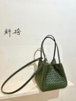 China Minimalist Bag Sheepskin Woven genuine leather Small Square Bag Handbag Crossbody Bag Shoulder Bag Bucket Bag Basket bag China factory wholesale for sale