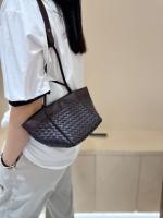 China Minimalist Bag Sheepskin Woven genuine leather Small Square Bag Handbag Crossbody Bag Shoulder Bag Bucket Bag Basket bag China factory wholesale for sale
