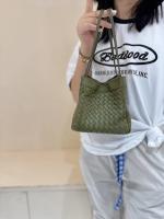 China Minimalist Bag Sheepskin Woven genuine leather Small Square Bag Handbag Crossbody Bag Shoulder Bag Bucket Bag Basket bag China factory wholesale for sale