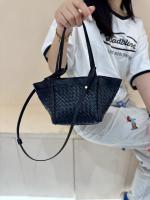 China Minimalist Bag Sheepskin Woven genuine leather Small Square Bag Handbag Crossbody Bag Shoulder Bag Bucket Bag Basket bag China factory wholesale for sale