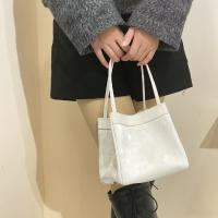 China Women's Velvet and Satin Cowhide Small Square Bag genuine leather bag Handbag Crossbody Bag Shoulder Bag Bucket Bag Basket bag Silk Bag Evening Bag Mini Shoulder Bag for Women for sale