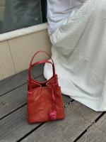 China Top-Grain Cowhide Hand-Grabbed Texture Basket Style  Small Square Bag genuine leather bag Handbag Crossbody Bag Shoulder Bag Women's Handbag China supplier for sale