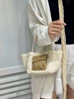 China Top-Grain Full-Grain Cowhide Pocket Bag women's mini genuine leather shoulder bag Crossbody Bag Bucket Bag Basket bag China factory wholesale for sale