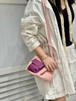 China Top-Grain Full-Grain Cowhide Pocket Bag women's mini genuine leather shoulder bag Crossbody Bag Bucket Bag Basket bag China factory wholesale for sale