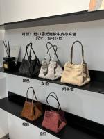 China Imported Fragrant Princess Frosted Cowhide Small Square Bag women's fashion mini genuine leather handbag Crossbody Bag Shoulder Bag Basket bag  China factory wholesale for sale