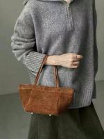 China Imported Fragrant Princess Frosted Cowhide Small Square Bag women's fashion mini genuine leather handbag Crossbody Bag Shoulder Bag Basket bag  China factory wholesale for sale