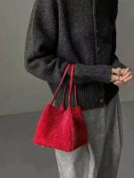 China Imported Fragrant Princess Frosted Cowhide Small Square Bag women's fashion mini genuine leather handbag Crossbody Bag Shoulder Bag Basket bag  China factory wholesale for sale