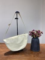 China Top-Grain Oil-Waxed Cowhide Large Capacity Dumpling Bag genuine leather shoulder bag crossbody bag tote bag underarm bag China supplier wholesale for sale