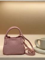 China Top-Grain Full-Grain Cowhide genuine leather handbag  Basket Style Handheld Crossbody Bag Shoulder Bag Women's fashion Evening Bag China supplier wholesale for sale