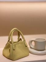 China Top-Grain Full-Grain Cowhide genuine leather handbag  Basket Style Handheld Crossbody Bag Shoulder Bag Women's fashion Evening Bag China supplier wholesale for sale