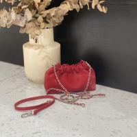 China Vintage Bag Velvet-Satin Cowhide Small Gold Ball genuine leather Shoulder bag Crossbody Bag  Evening Bag  Fashion Bags for Women China factory wholesale for sale