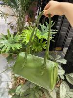 China Women's genuine leather bag Top-Grain Oil-Waxed Cowhide Large Capacity Tote Shoulder Bag underarm bag Minimalist Bag China factory wholesale for sale