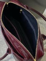 China Women's genuine leather Handbag bag Top-Grain Oil-Waxed Cowhide Handheld Tote Bag  underarm bag Work Bag China supplier for sale