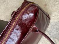 China Women's genuine leather Handbag bag Top-Grain Oil-Waxed Cowhide Handheld Tote Bag  underarm bag Work Bag China supplier for sale