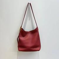 China Women's genuine leather shoulder bag Top-Grain Full-Grain Cowhide Bucket Crossbody Bag Tote bag work bag China factory wholesale for sale