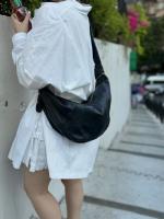 China A-Grade Sheepskin Large Capacity Croissant Dumpling Bag women's genuine leather shoulder bag crossbody bag China factory wholesale for sale
