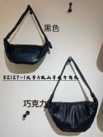 China A-Grade Sheepskin Large Capacity Croissant Dumpling Bag women's genuine leather shoulder bag crossbody bag China factory wholesale for sale