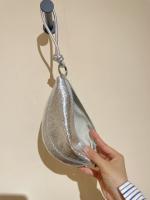 China Top-Grain Oil-Waxed Cowhide Cloud-Shaped Dumpling Bag mini neck bag Clutch BagsFashion Bags for Women for sale