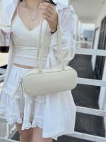 China Women's genuine leather Top-Grain Cowhide Natural Crease Shoulder Bag underarm bag Baguette Bag China manufacturer wholesale for sale