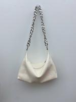China Top-Grain Cowhide Natural Crease Chain Shoulder  Crossbody  bag genuine leather handbag China manufacturer wholesale underarm bag for sale