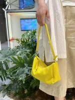 China Top-Grain Cowhide Naturally Tumbled Shoulder Crossbody Bag women's fashion genuine leather bag underarm bag China manufacturer wholesale for sale