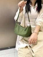 China Top-Grain Cowhide Naturally Tumbled Shoulder Crossbody Bag women's fashion genuine leather bag underarm bag China manufacturer wholesale for sale