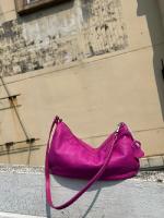 China Top-Grain Cowhide Naturally Tumbled Shoulder Crossbody Bag women's fashion genuine leather bag underarm bag China manufacturer wholesale for sale