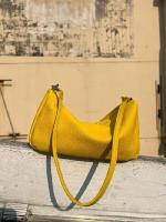 China Top-Grain Cowhide Naturally Tumbled Shoulder Crossbody Bag women's fashion genuine leather bag underarm bag China manufacturer wholesale for sale