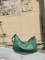 China Top-Grain Cowhide Naturally Tumbled Shoulder Crossbody Bag women's fashion genuine leather bag underarm bag China manufacturer wholesale for sale