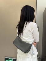 China Top-Grain Cowhide Naturally Tumbled Shoulder Crossbody Bag women's fashion genuine leather bag underarm bag China manufacturer wholesale for sale