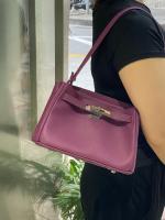 China Women's genuine leather handbag work bag Napa Cowhide Commuter Shoulder & Crossbody Bag underarm bag China manufacturer wholesale for sale