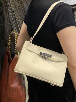 China Women's genuine leather handbag work bag Napa Cowhide Commuter Shoulder & Crossbody Bag underarm bag China manufacturer wholesale for sale