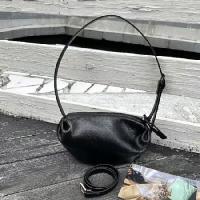 China Mini genuine leather shoulder bag crossbody bag handbag for women Top-Grain Oil-Waxed Cowhide Candy Bag  Waist Bag China supplier wholesale for sale
