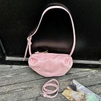 China Mini genuine leather shoulder bag crossbody bag handbag for women Top-Grain Oil-Waxed Cowhide Candy Bag  Waist Bag China supplier wholesale for sale