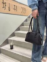 China Women's Genuine leather bag A-Grade Goatskin Underarm Handheld Boston bag handbag underarm bag Shoulder Bag Minimalist Bag work bag China factory wholesale for sale